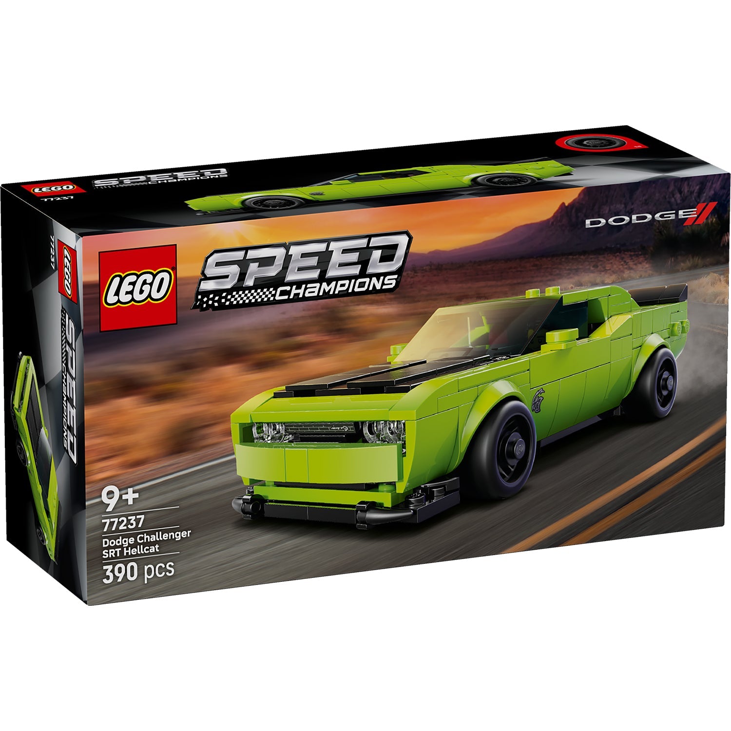 LEGO® Speed Champions Dodge Challenger SRT Hellcat Sports Car – Brick ...